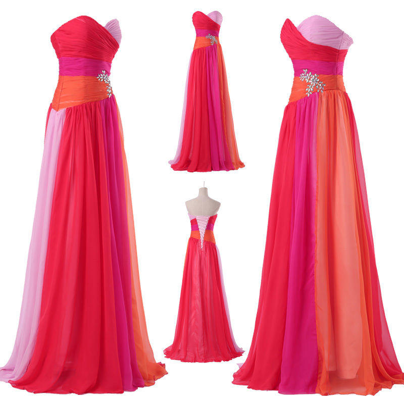 A Line Floor Length Long Evening Dress,Formal Party Dress Elegant ...